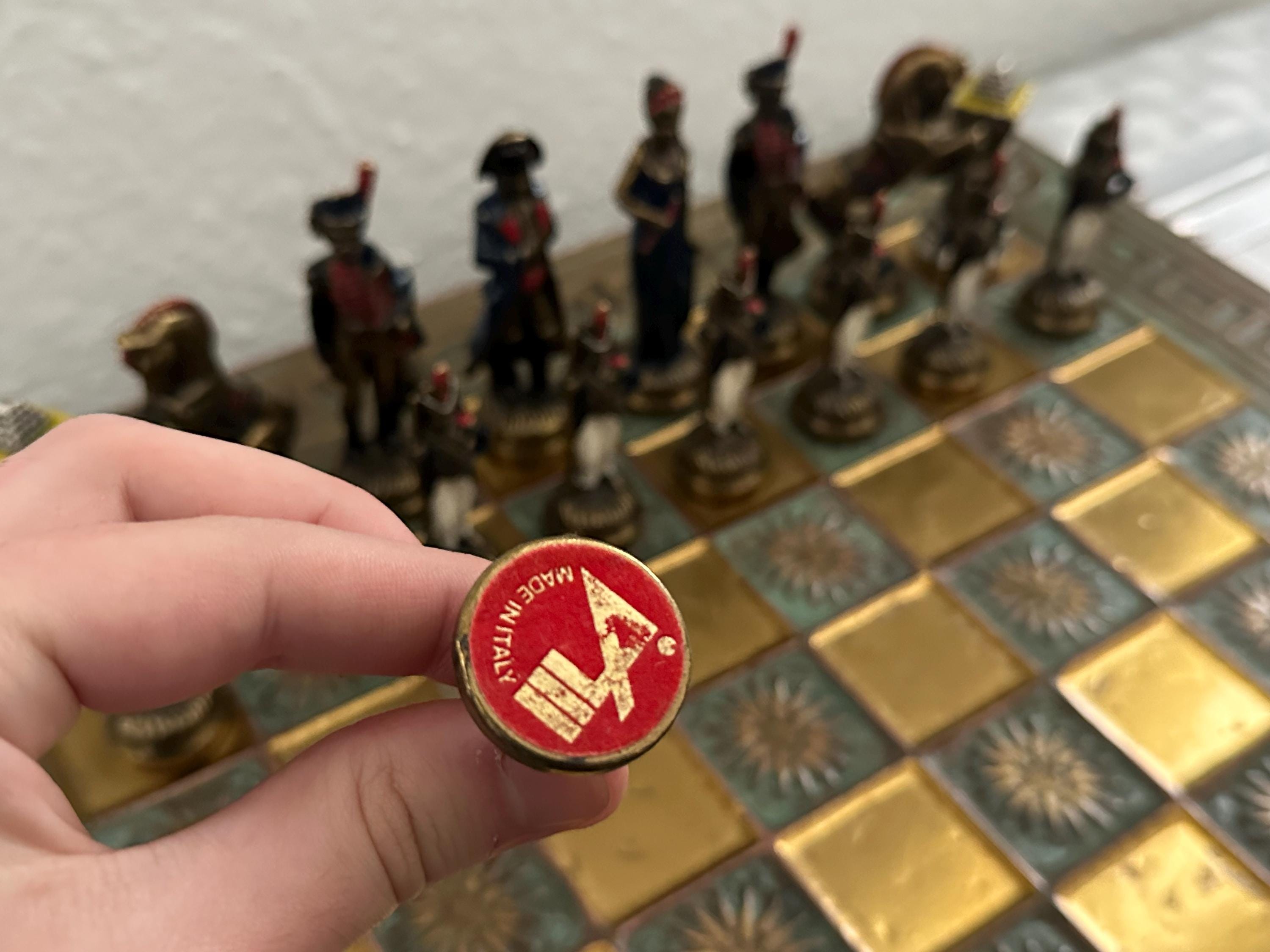 Luxury Chess Set Italfama NAPOLEON BIG Set Mit Chess Board - Etsy