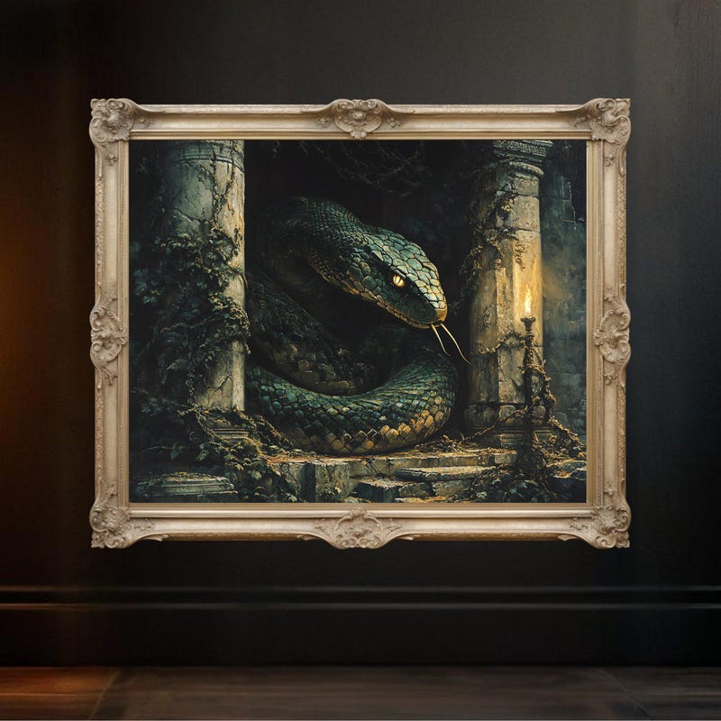 Snake Wall Art - Etsy