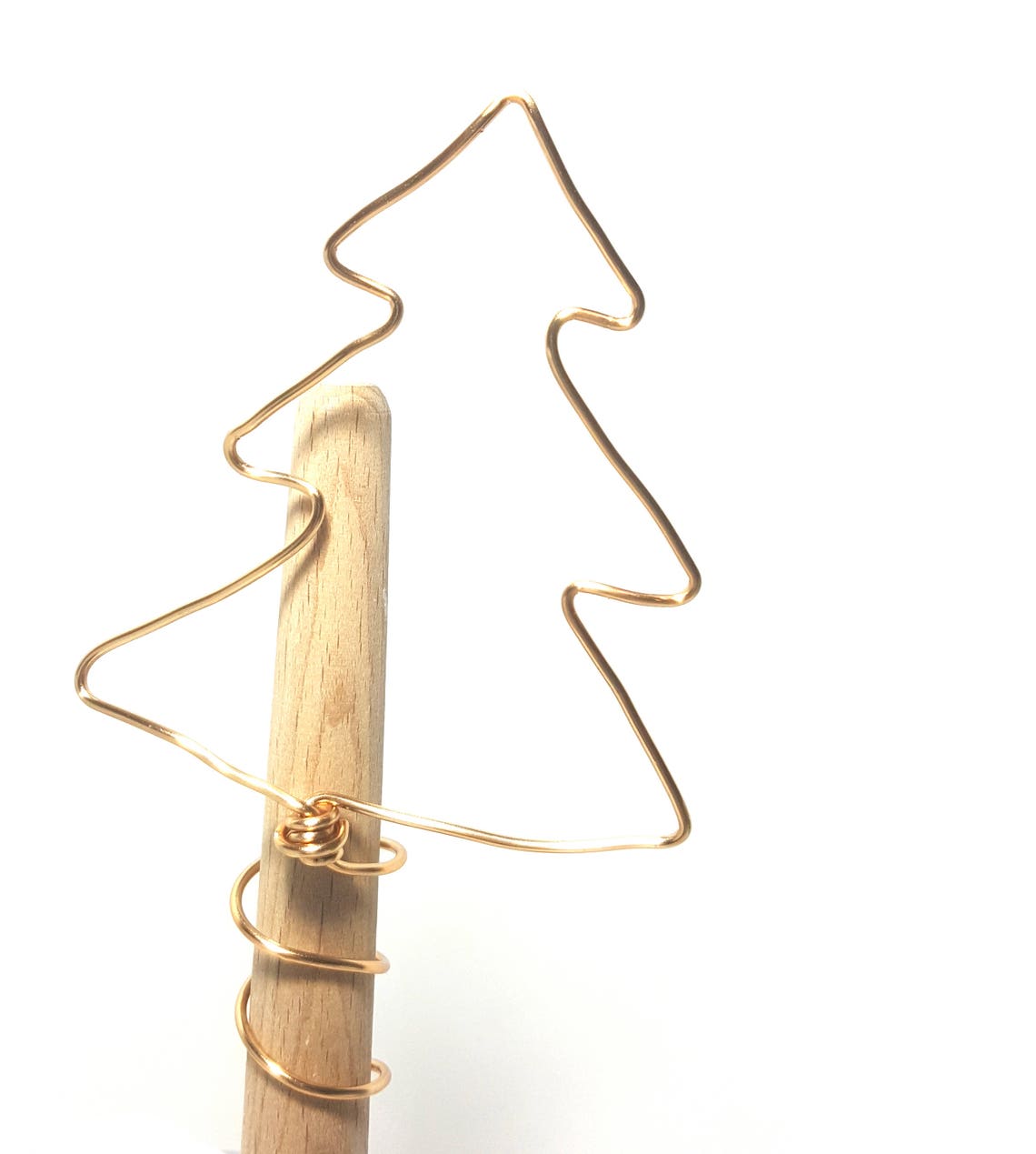 Tree Outline Tree Topper Metal Handmade Tree Topper Wire - Etsy