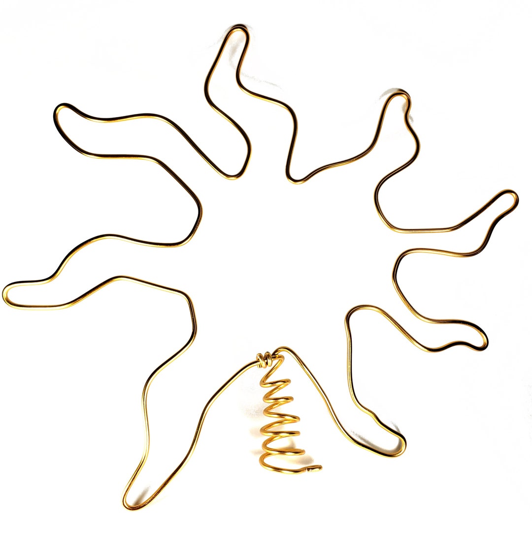 Oversized Fiery Sun Tree Topper - XL Handmade Wire Tree Topper 120122 X ...