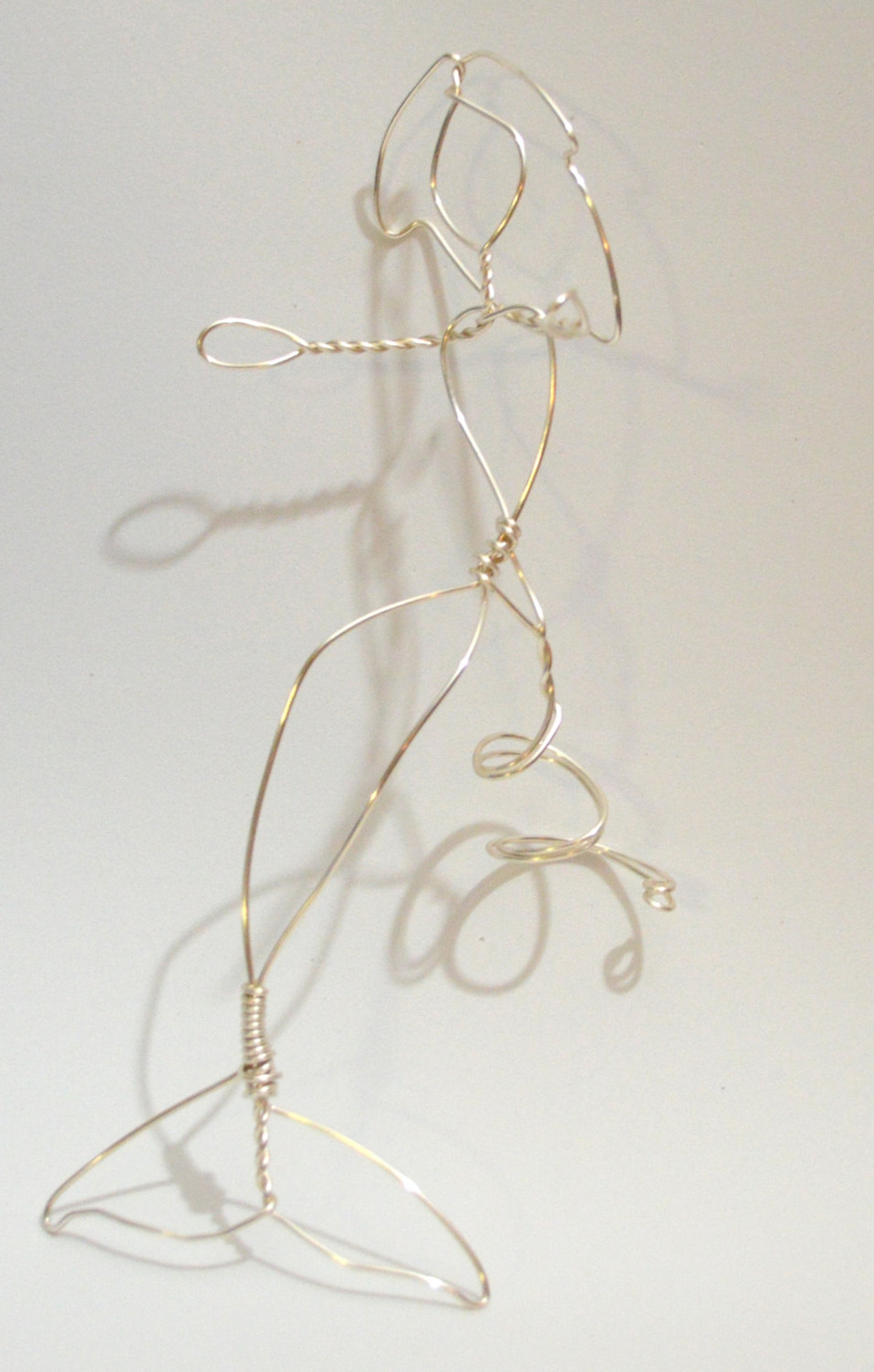 Silver Wire Mermaid Tree Topper M/l christmas Tree Topper - Etsy