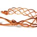 Big Braided Copper Crown Big Quadbraid Metal Crown Aluminum Lightweight ...