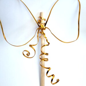 XL Elephant Ear Bow Tree Topper - Metal Handmade Tree Topper- Golden ...