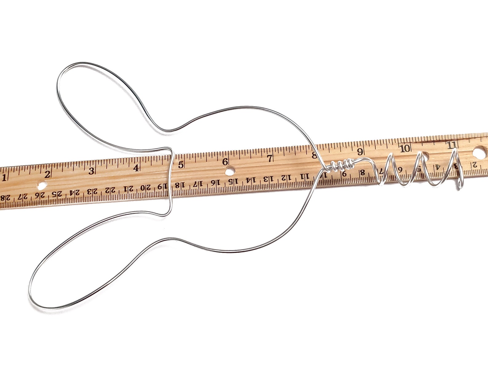 6 Silver Bunny Rabbit Tree Topper Wire Handmade Tree | Etsy