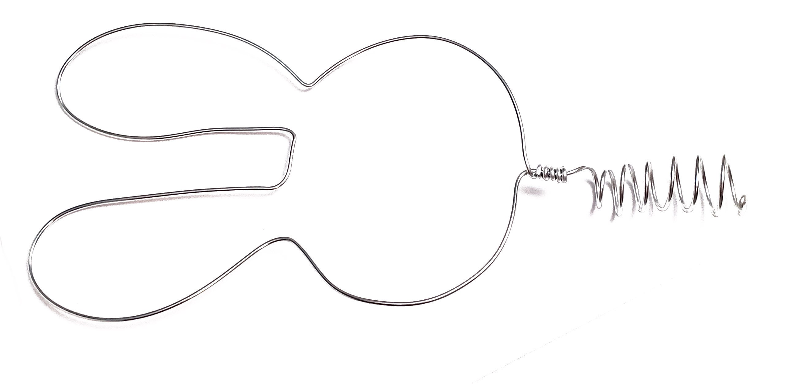 Big Silver Bunny Rabbit Tree Topper Wire Handmade Tree Topper - Etsy