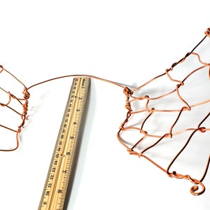 Spider Web Collar - Copper - Wire Spider Web Costume Collar - Etsy