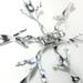 XL Silver Snowflake Tree Topper - Extra Large Classic Metal Handmade ...
