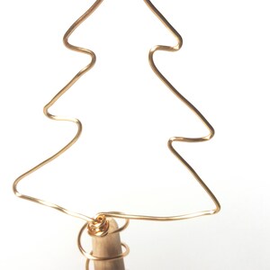 Tree Outline Tree Topper - Metal Handmade Tree Topper - Wire Tree Tree ...