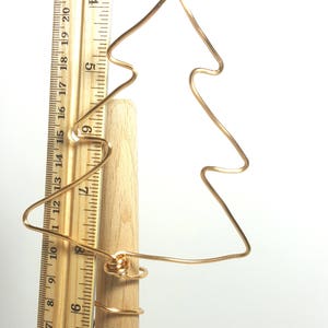 Tree Outline Tree Topper - Metal Handmade Tree Topper - Wire Tree Tree ...