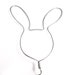 6 Silver Bunny Rabbit Tree Topper Wire Handmade Tree - Etsy