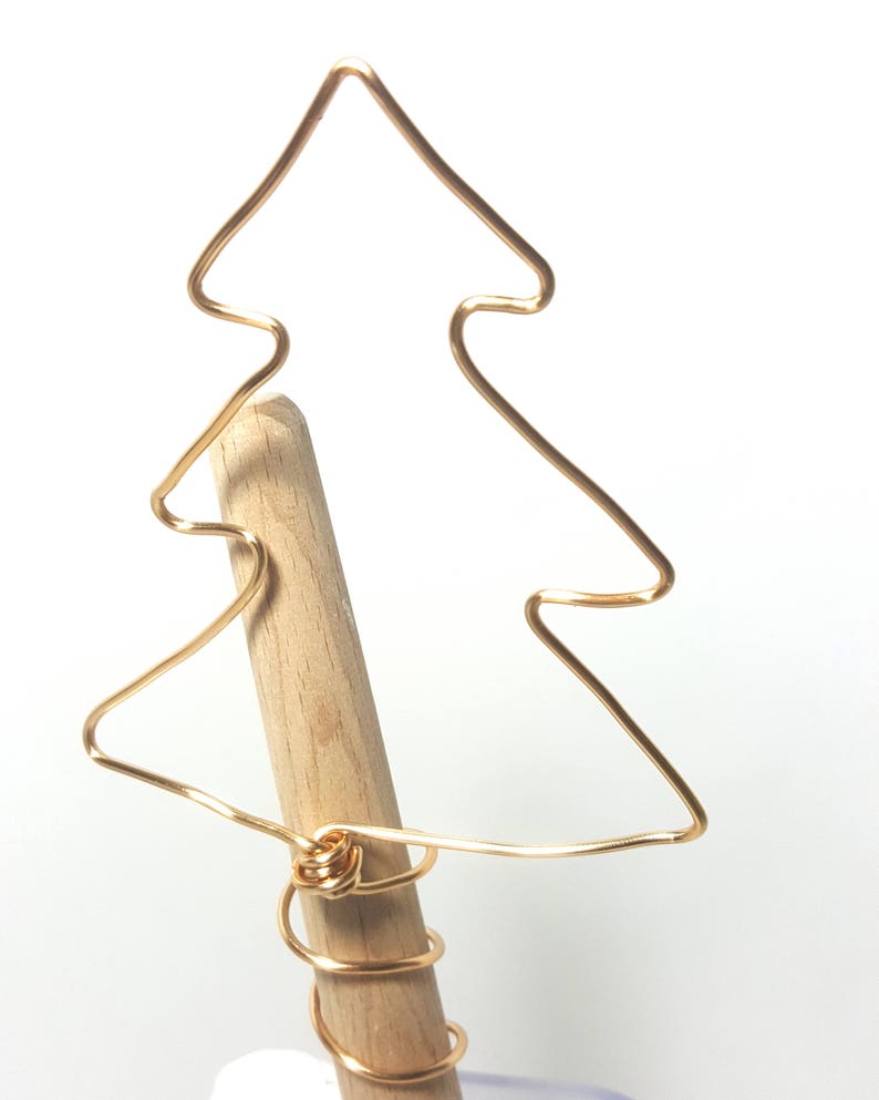 Tree Outline Tree Topper Metal Handmade Tree Topper Wire - Etsy