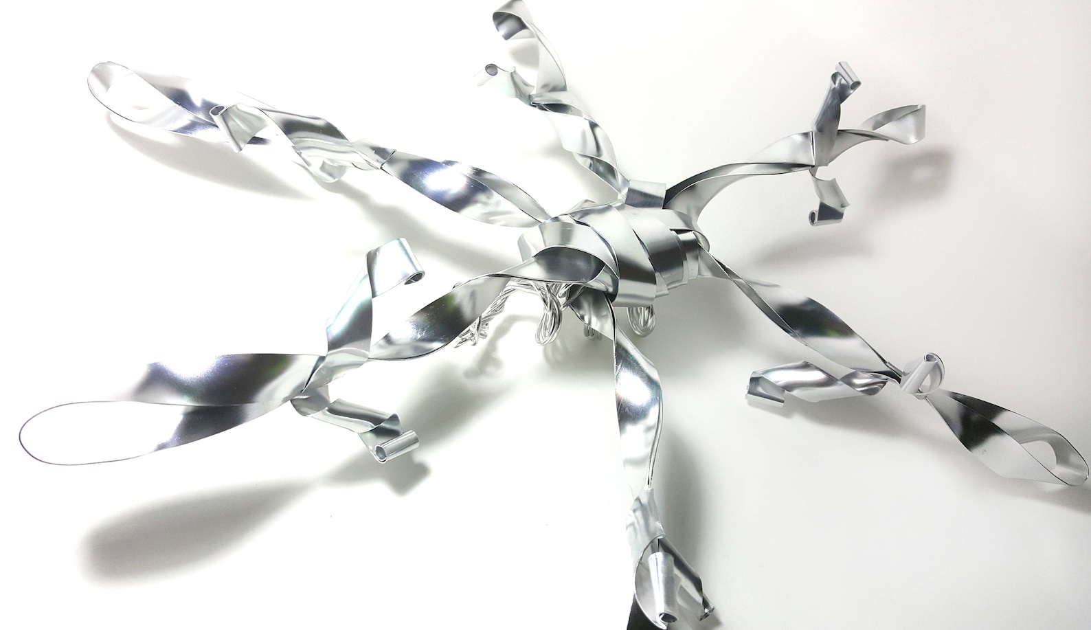 XL Silver Snowflake Tree Topper - Extra Large Classic Metal Handmade ...