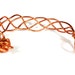 Big Braided Copper Crown Big Quadbraid Metal Crown Aluminum Lightweight ...