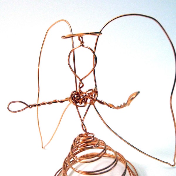 Wire Angel Sculpture - Etsy