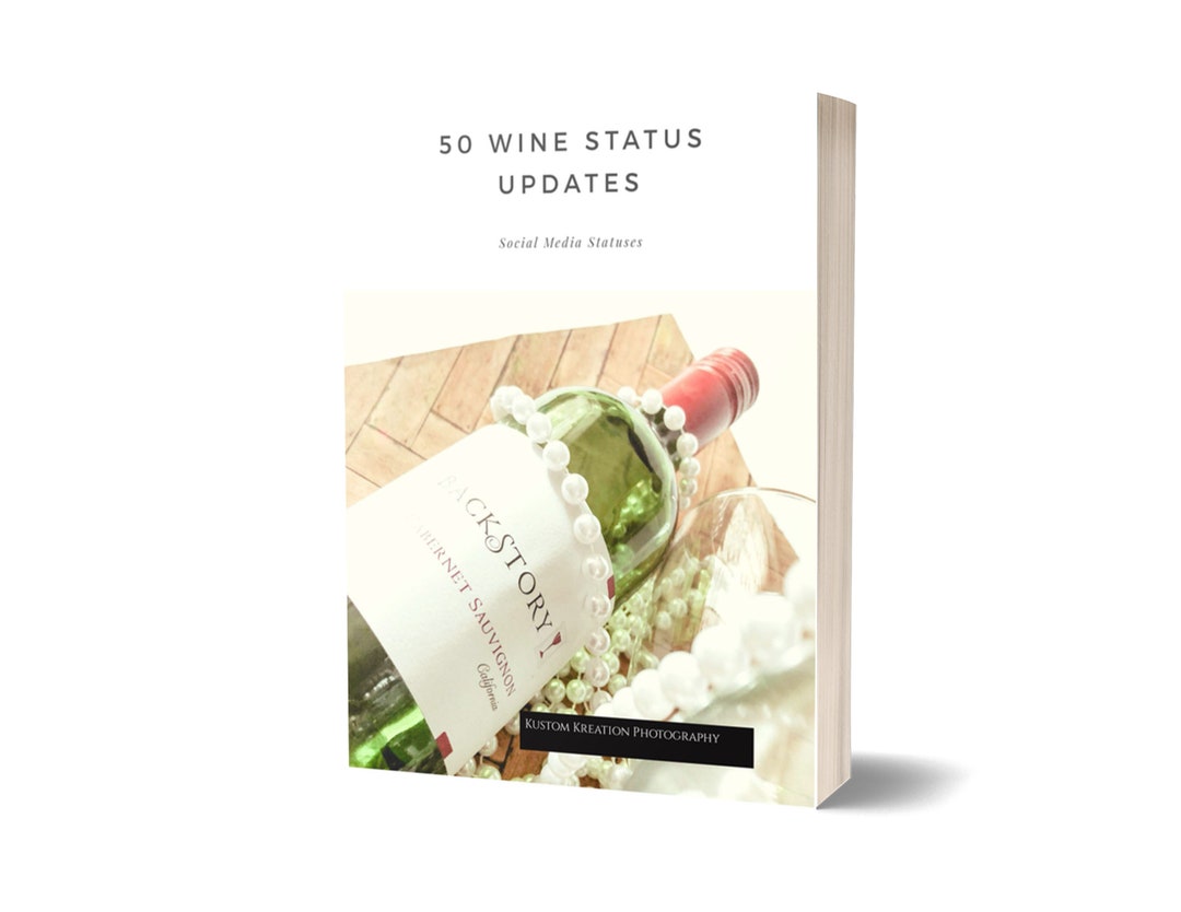 50 Wine Status Updates Instagram Post| Social Media for Wine Shop ...