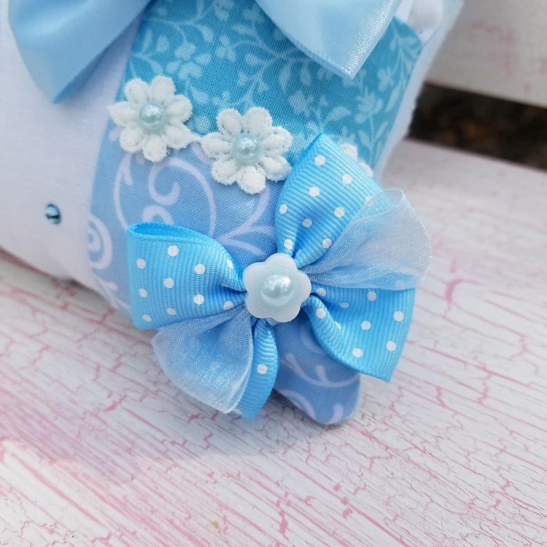 Cinderella Tooth Fairy Pillow Personalized Blue Fabric - Etsy