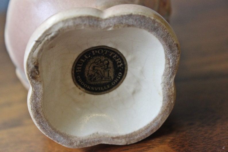 Small Pink and Yellow Hull Pitcher Circa 1950s Fifties Era - Etsy