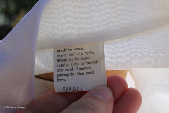 Beau Tiki White and White Lace Button Down Shirt, Cir… - Gem