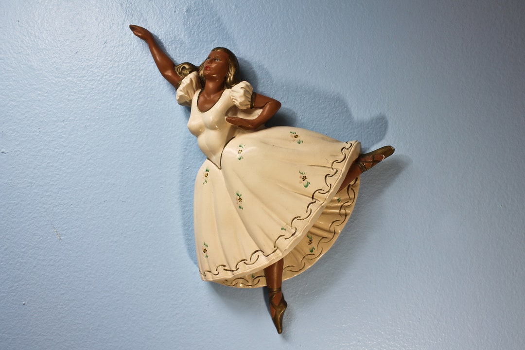 Alexander Backer Chalkware Ballet Dancer Circa 1940s-50s - Etsy