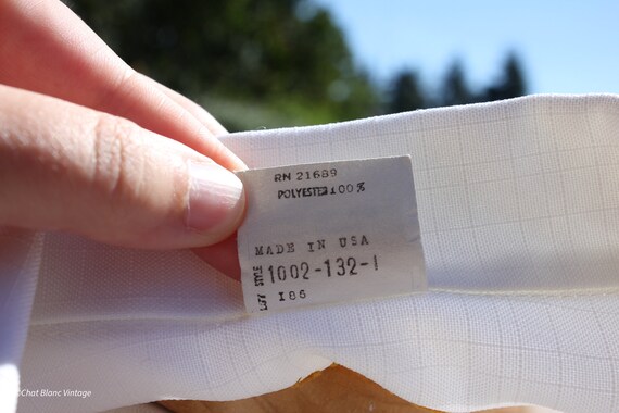 Beau Tiki White and White Lace Button Down Shirt, Cir… - Gem