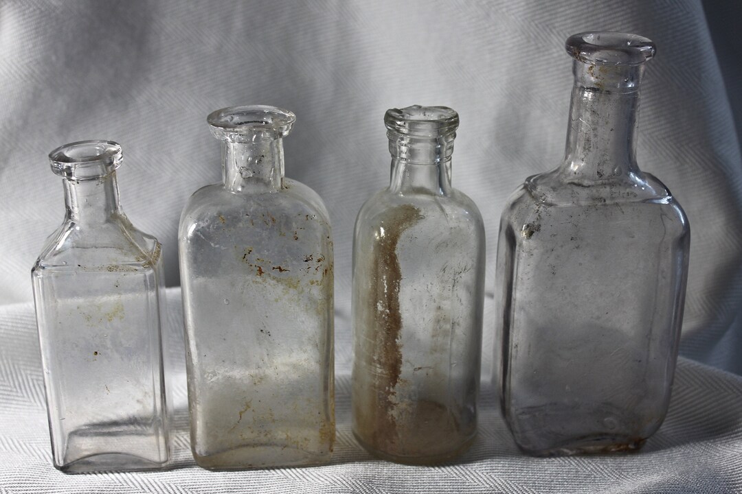 Instant Vintage Bottle Collection, Circa 1900s -1930s, Vintage Bottle ...