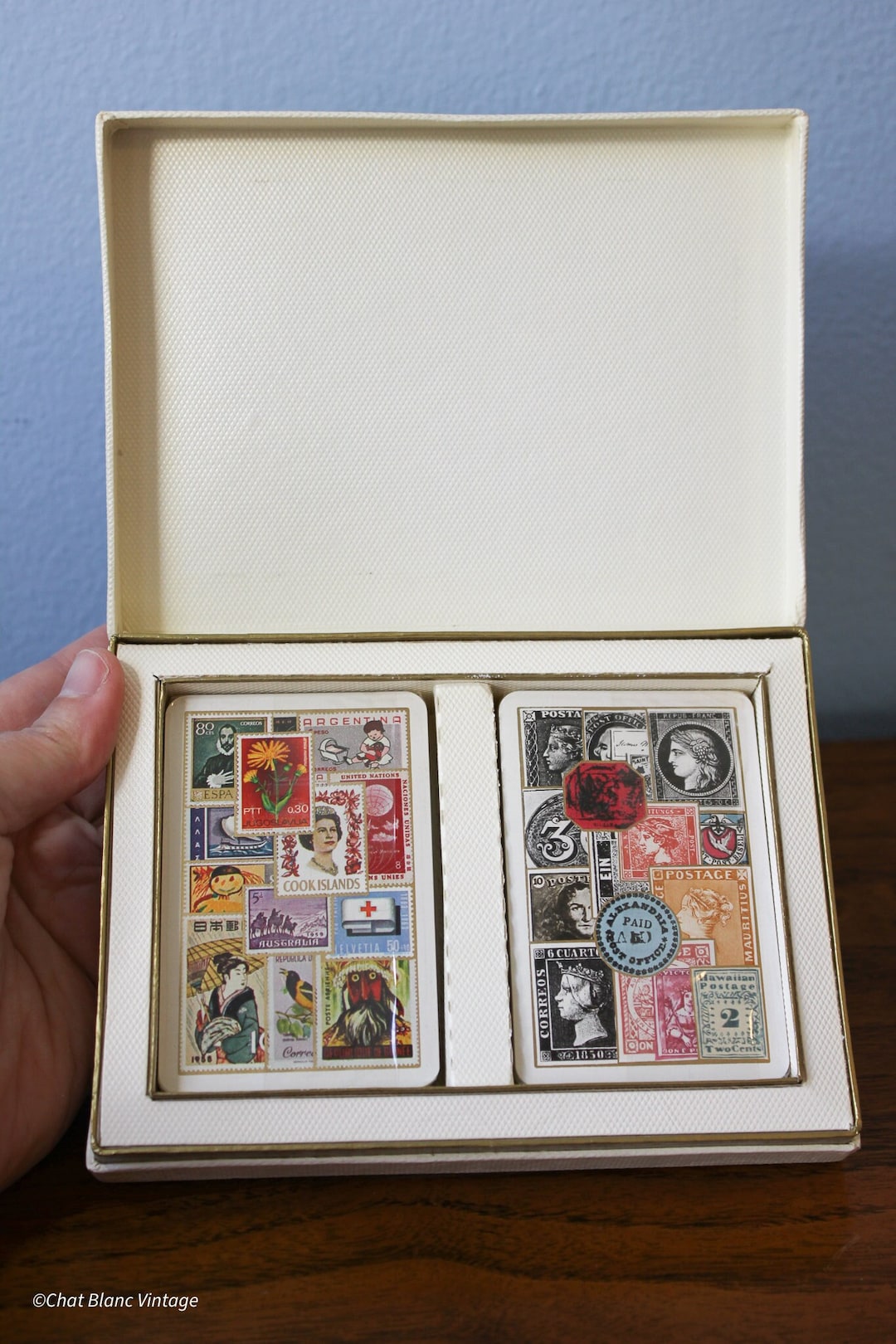 IOB Fournier Plastic Coated Playing Cards, Circa 1960s Playing Cards by ...