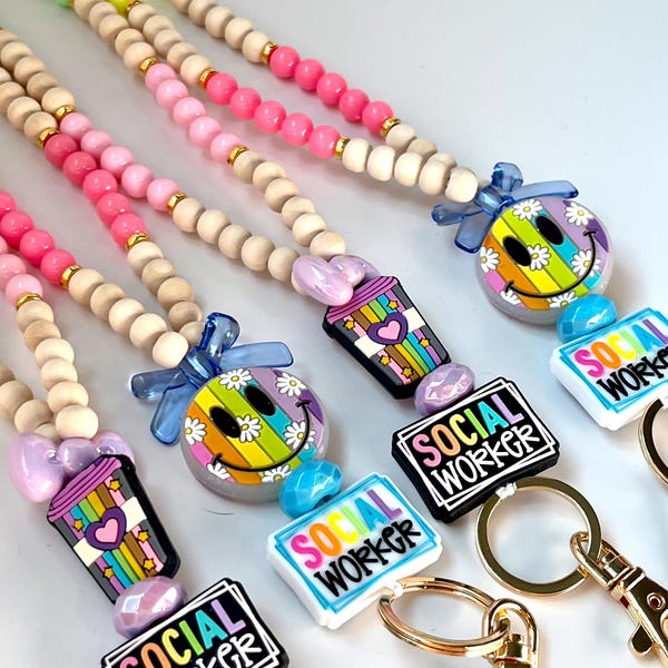 Social Work Lanyard - Etsy
