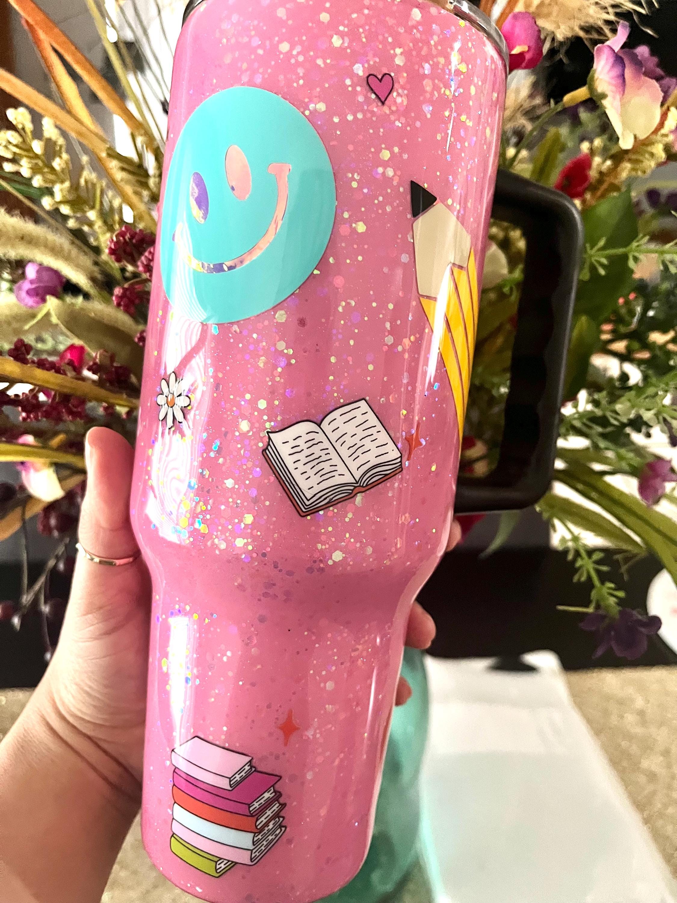 Custom 40 Oz Teacher Composition Notebook Tumbler | Custom Teacher ...