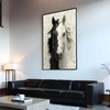 Abstract Couple Canvas, Modern Line Art, Intimate Kiss Wall Art ...