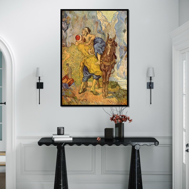 Van Gogh Good Samaritan, Canvas Wall Art, Classic Art Print ...