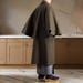 Men's Long Cape Coat With Timeless Design and Premium Wool Fabrication ...