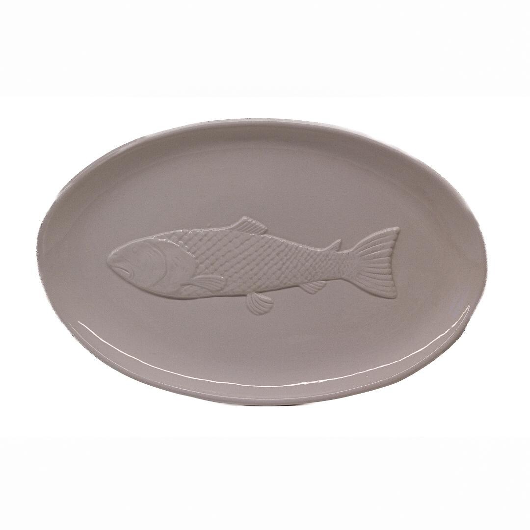 Handmade Italian Terracotta Fish Platter: Seafood Serving Plate - Etsy