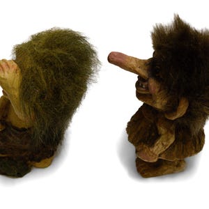 Set of Two Vintage Trolls: Nyform Troll No. 15 and Agora Gifthouse ...