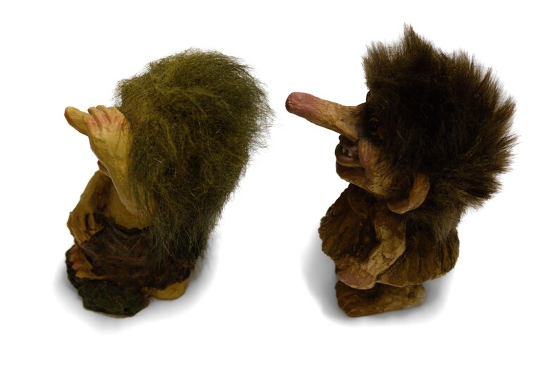 Set of Two Vintage Trolls: Nyform Troll No. 15 and Agora Gifthouse ...