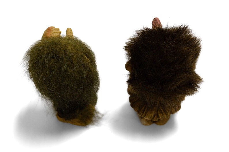 Set of Two Vintage Trolls: Nyform Troll No. 15 and Agora Gifthouse ...