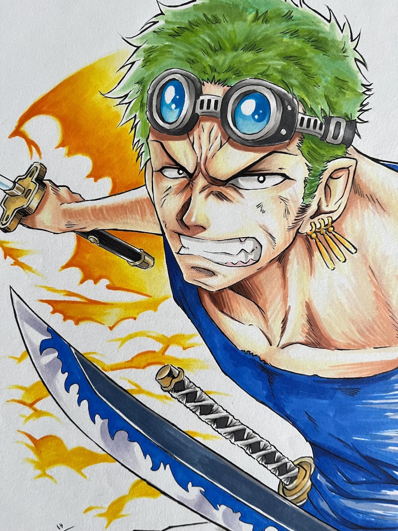 Roronoa Zoro One Piece - Etsy