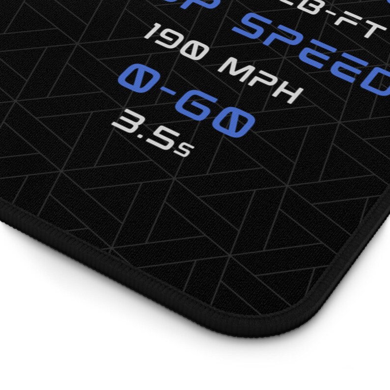 Camaro ZL1 Desk Mat | Car Enthusiast Gift | Racing Fan Accessories ...