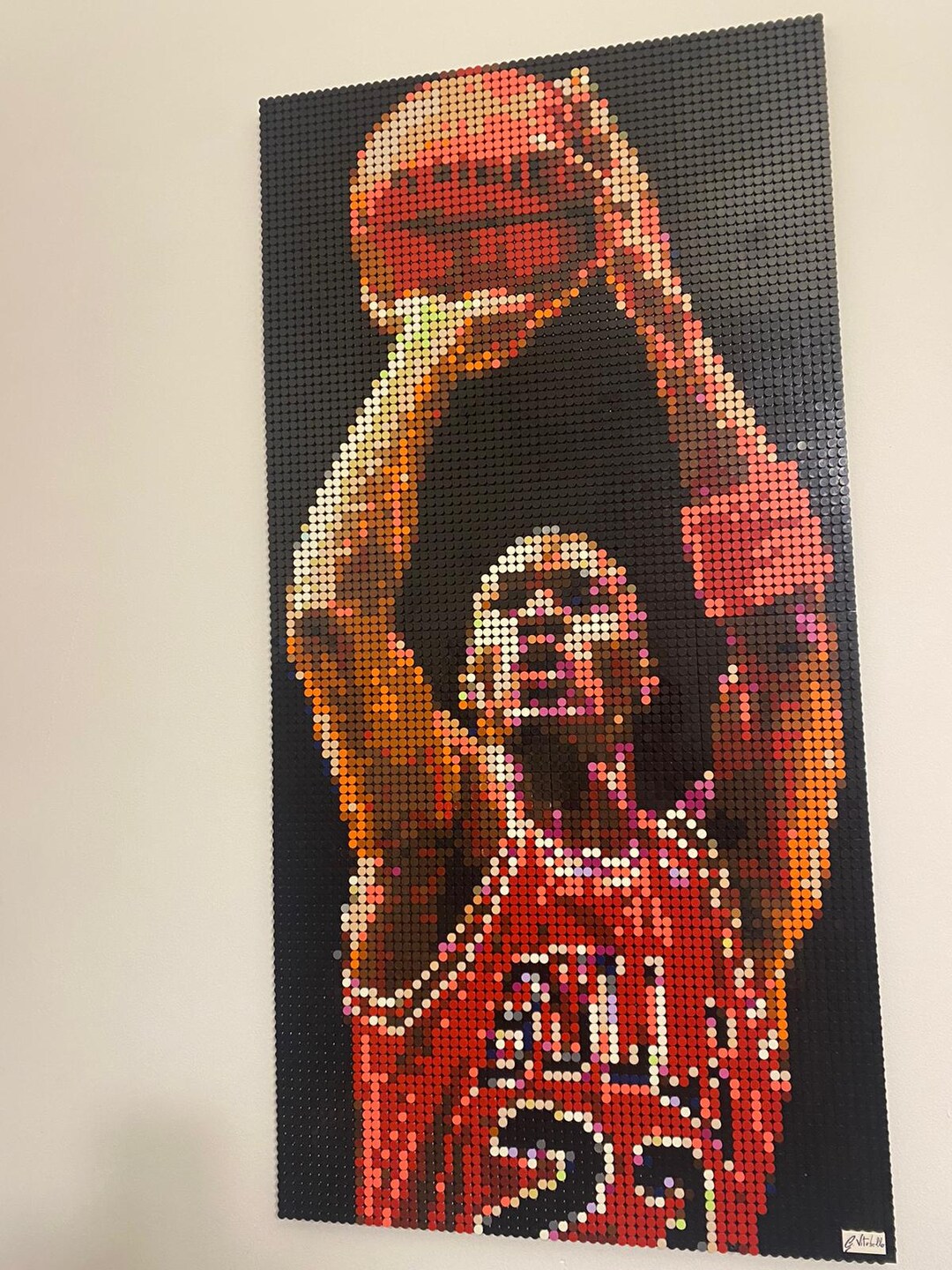 Michael Jordan Pixel Art - Etsy