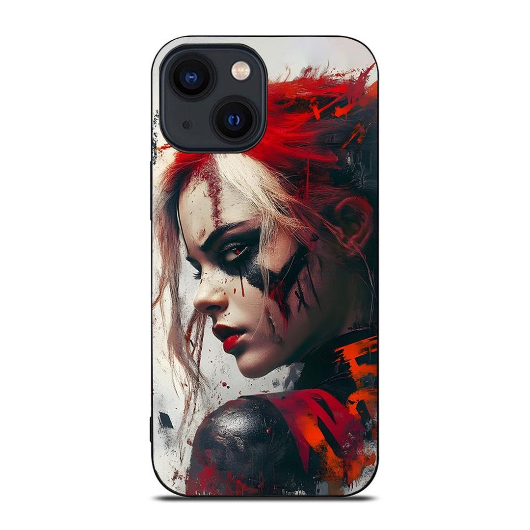 Fantasy Girl iPhone Case Cyberpunk Women-joker Face/ Cases Apple ...