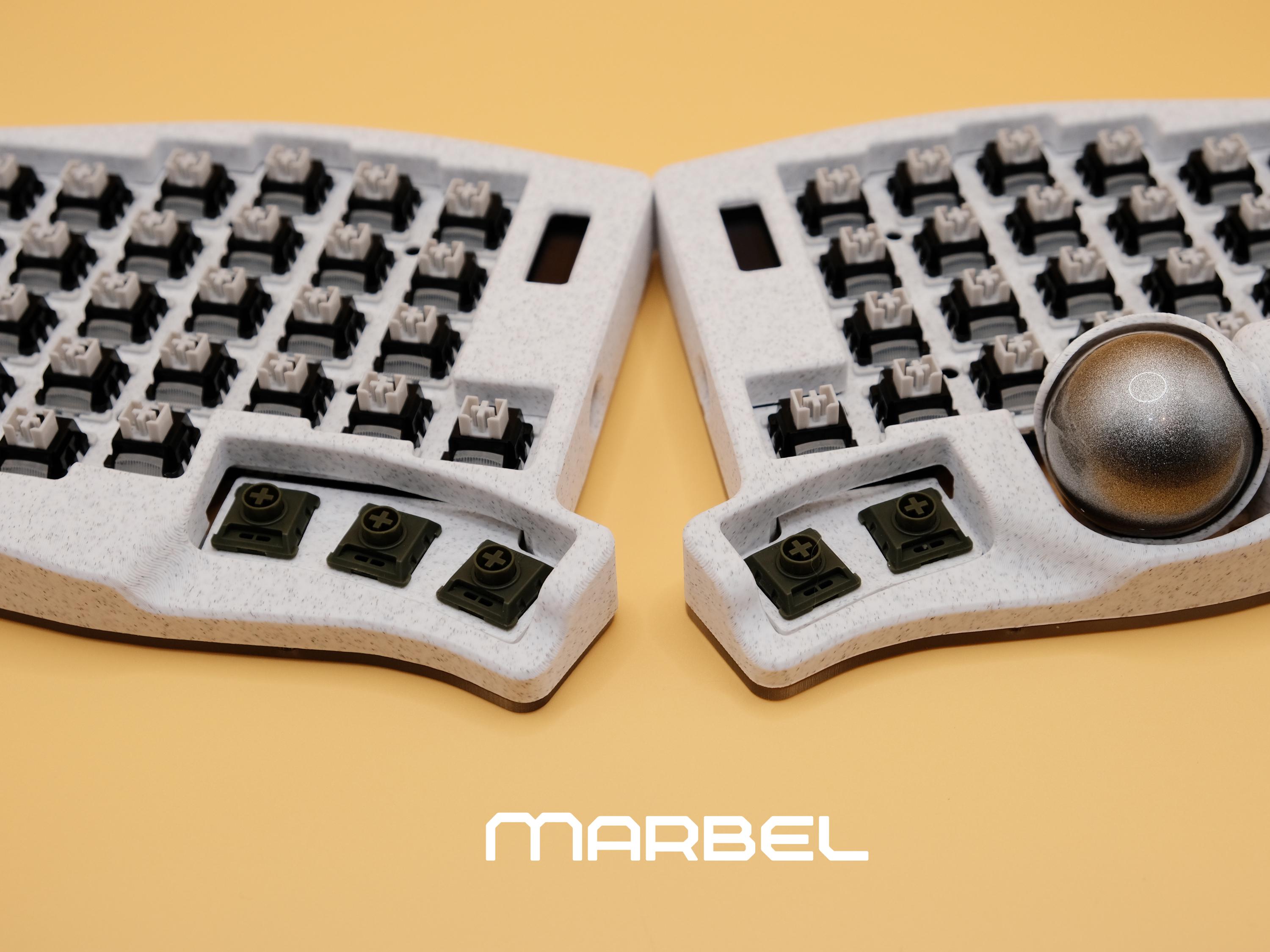 Ready to Use Keyball NEO With a Trackball 61 Keys/ Split Keyboard - Etsy
