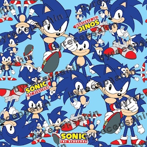 Sonic Pattern - Etsy