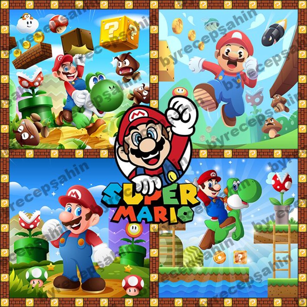 Supermario Pattern - Etsy