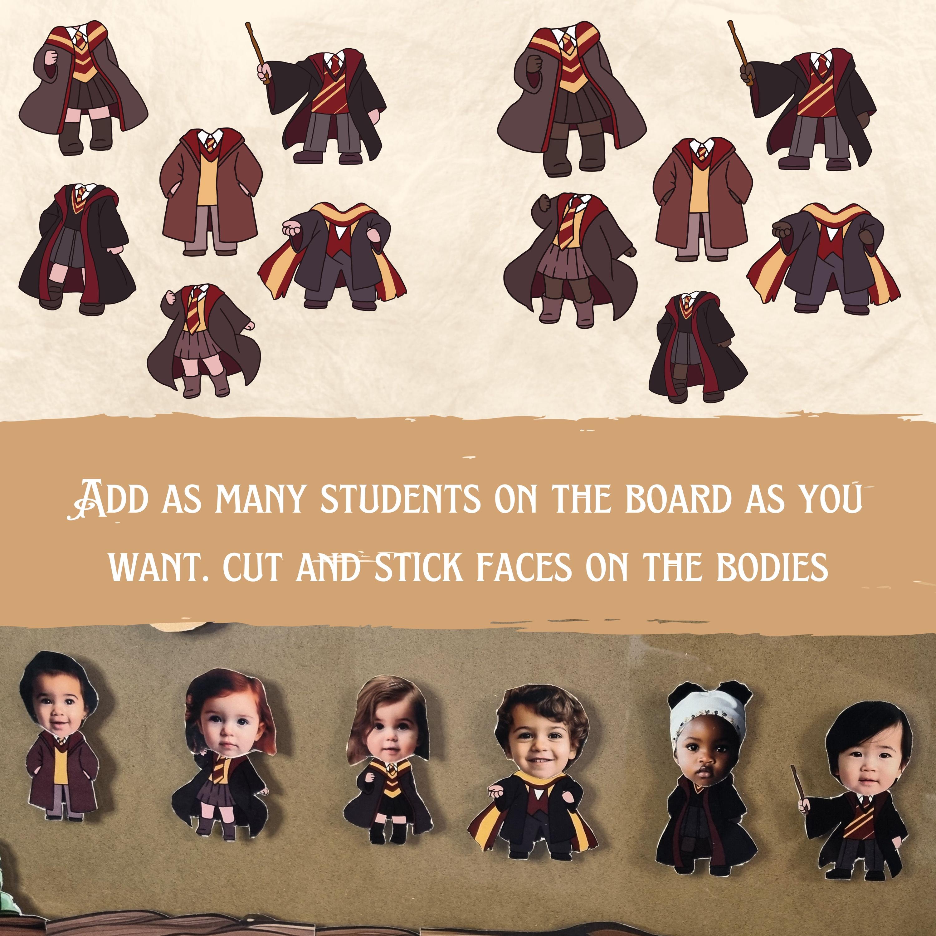 Magic Words Bulletin Board Classroom Board Kit Little Magicians School ...