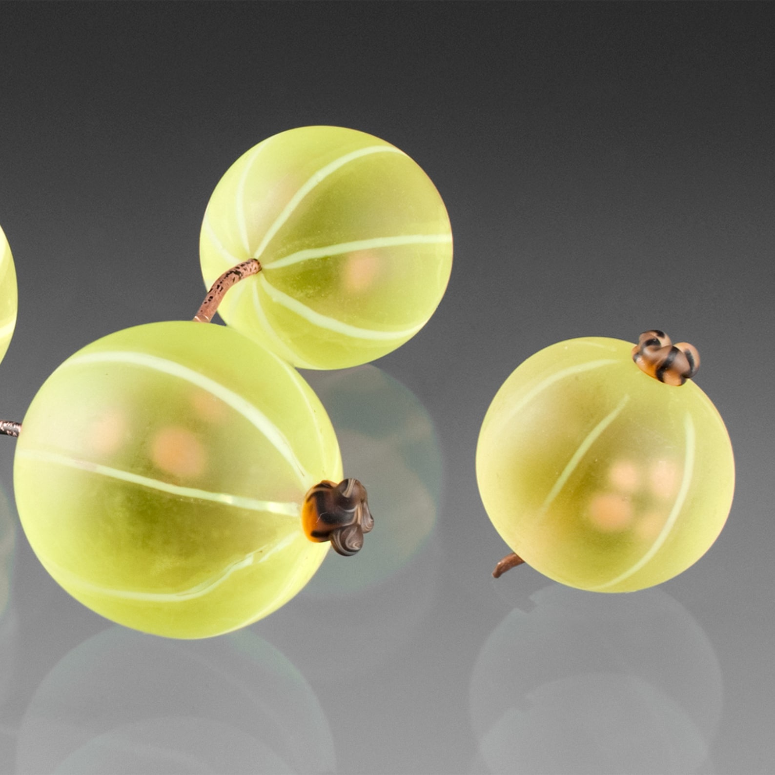 Glass Fruit Collection Hand Blown Glass Art Glass Berries in - Etsy