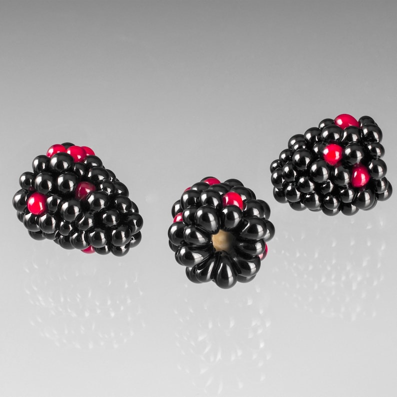 Glass Fruit Collection Hand Blown Glass Art Glass Berries in - Etsy