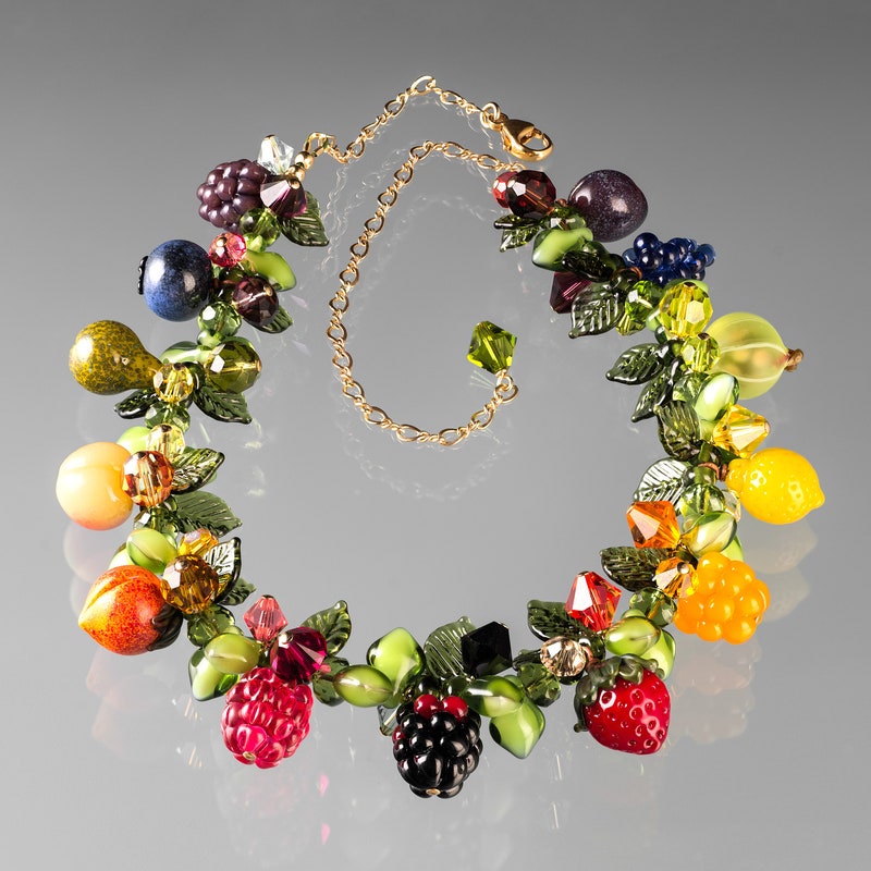 Glass Berries - Etsy