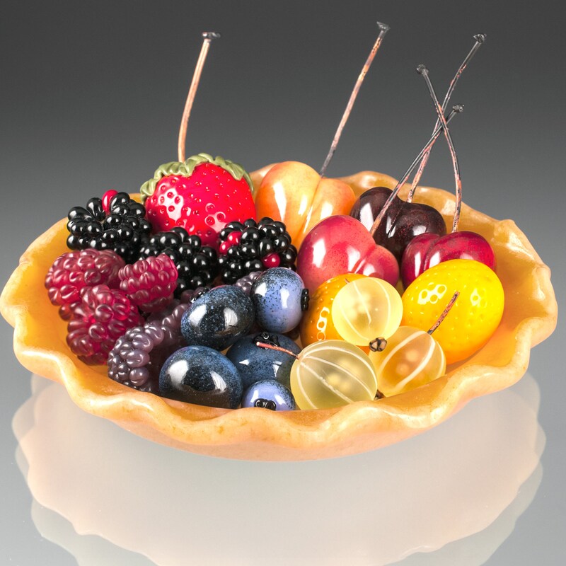 Glass Berries - Etsy