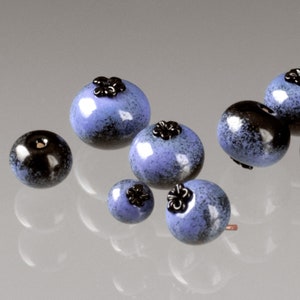 Glass Fruit Collection, Hand Blown Glass Art, Glass Berries in Glass ...