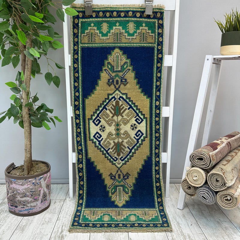 Vintage Turkish Rug Mini - Etsy
