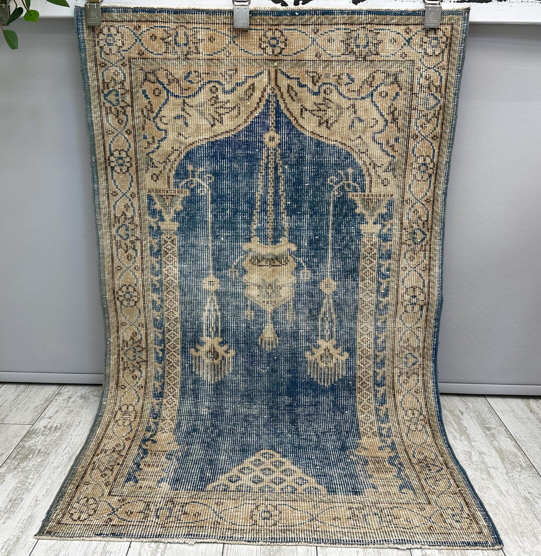 2x4 Faded Vintage Rug, 2x4 Handmade Turkish Rug, Farmhouse Rug ...